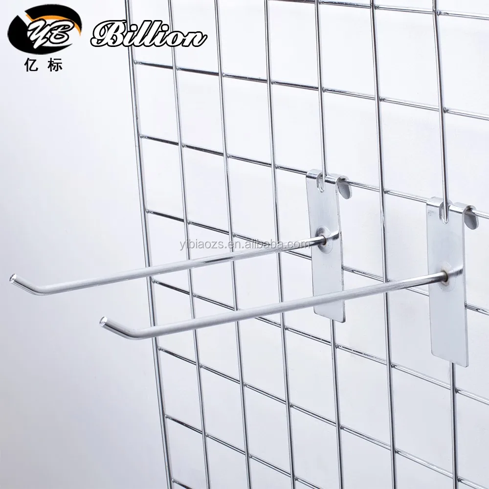 Metal Hanger Clothing Hooks Display Mesh Hooks Hanging Mesh Hooks - Buy ...