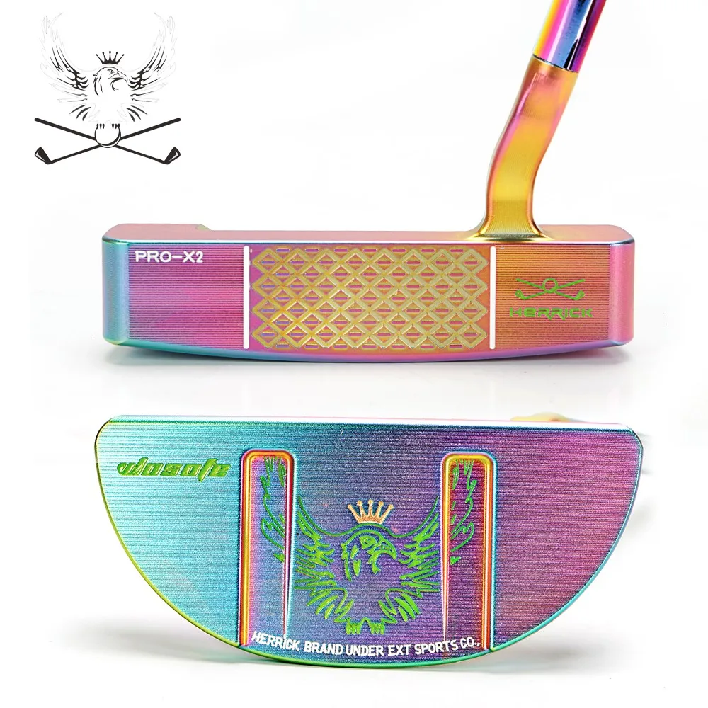 Custom Steel Shaft Men's Right Handed Putter Precision CNC Milled Golf ...