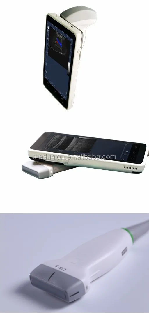 Pocket-size Color Doppler 128 Elements Convex /linear Transducer ...