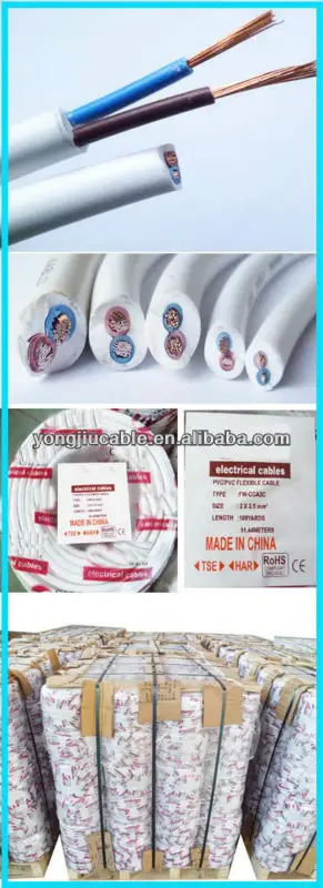 3 Core 4mm Flexible Cable Pvc Cable Ce 2.5mm 4mm 6mm 3 Core 4mm ...