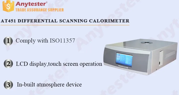Differential Scanning Calorimeter (DSC) - ISO1157 & ASTM E794