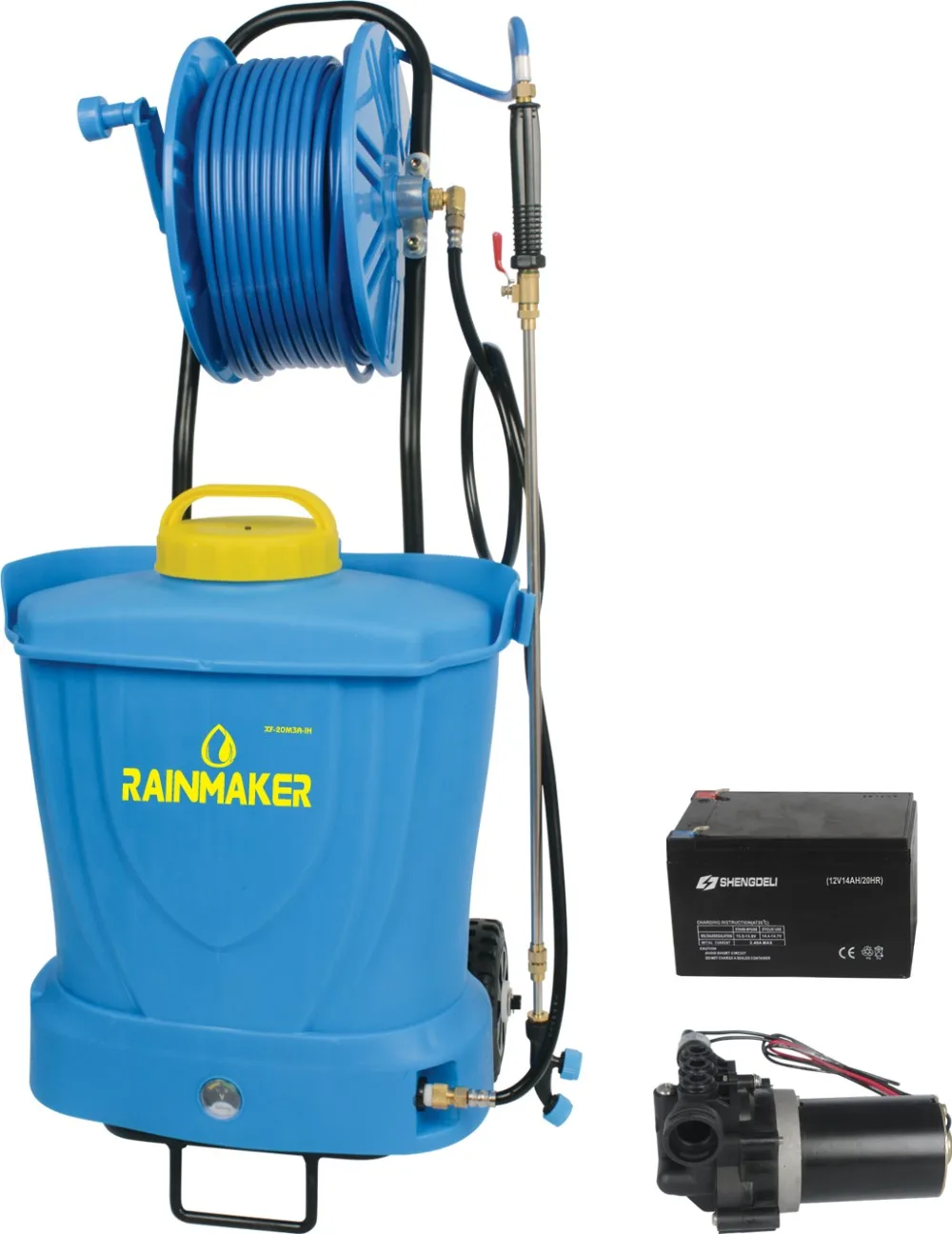 Rainmaker 20l Plastic Trolley Battery Powered Sprayer - Buy Trolley ...