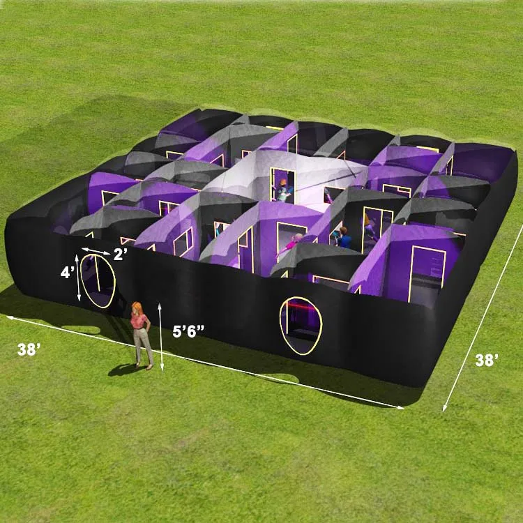 Outdoor Laser Planet Game Inflatable Laser Tag Arena for Sale