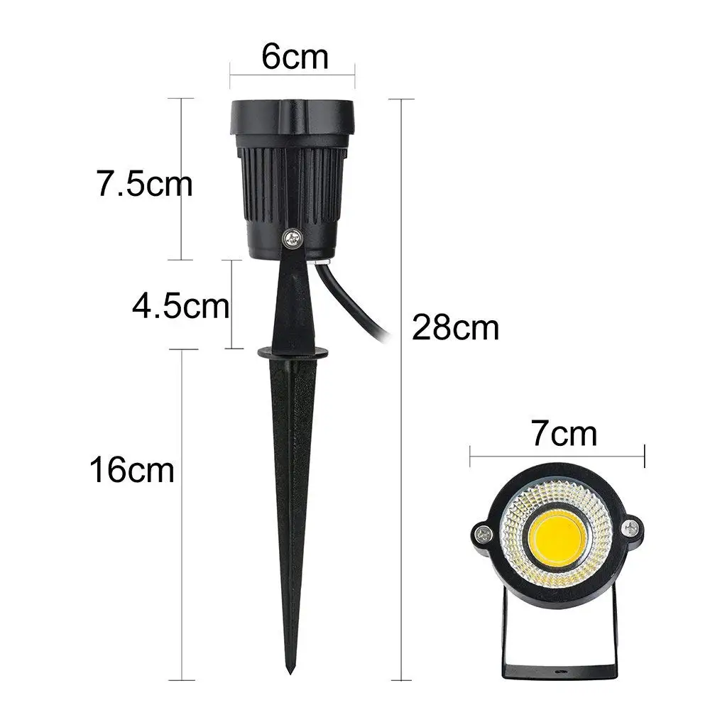 5w Waterproof 12 Volt Led Outdoor Garden Light For Outdoor Decoration ...