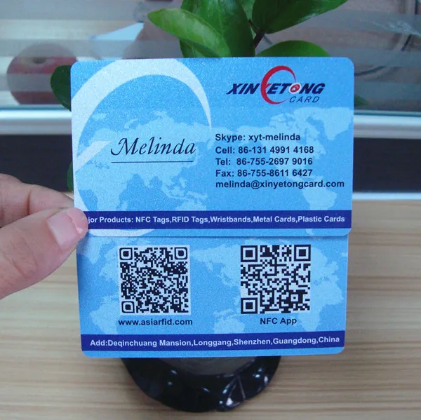 Barcode Gym Membership Cards with Key Tag Hot-sale