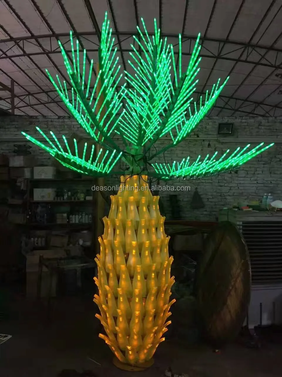 Lighted Coconut Palm Tree - Perfect for Indoor & Outdoor
