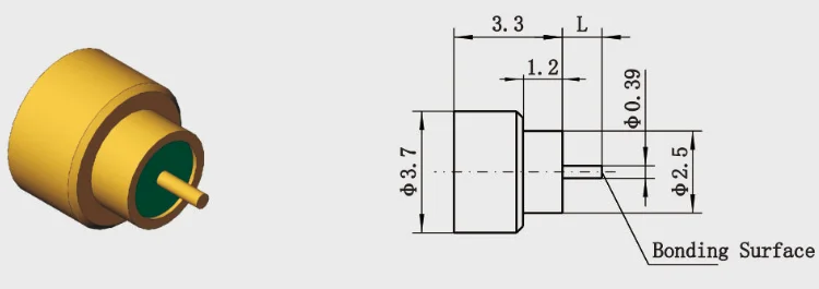 SMP Surface Mount Connectors - Reliable Gold Wire Bonding