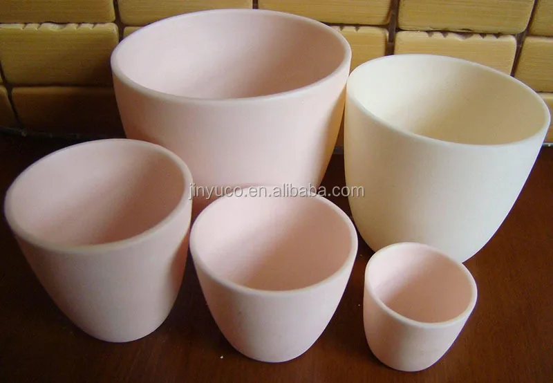 Alumina Ceramic Al2o3 Crucible For Melting Lead Glass - Buy Al2o3 ...