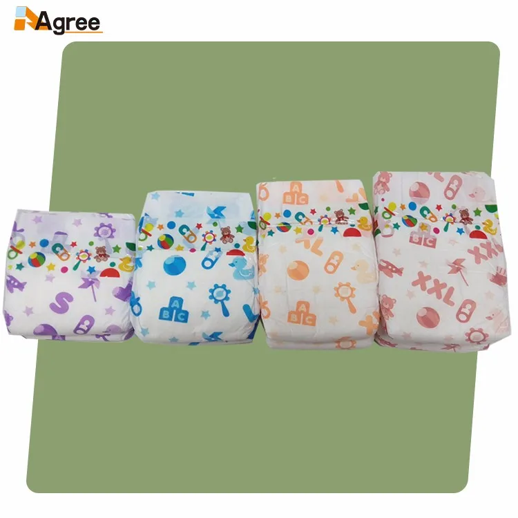 Custom Printed OEM Design Adult Baby Diaper - Leak Protection