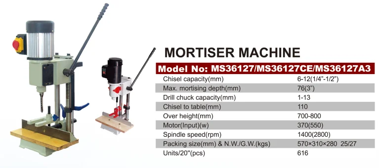 Mortise And Tenon Wood Machine Portable Wood Mortising Machine - Buy ...
