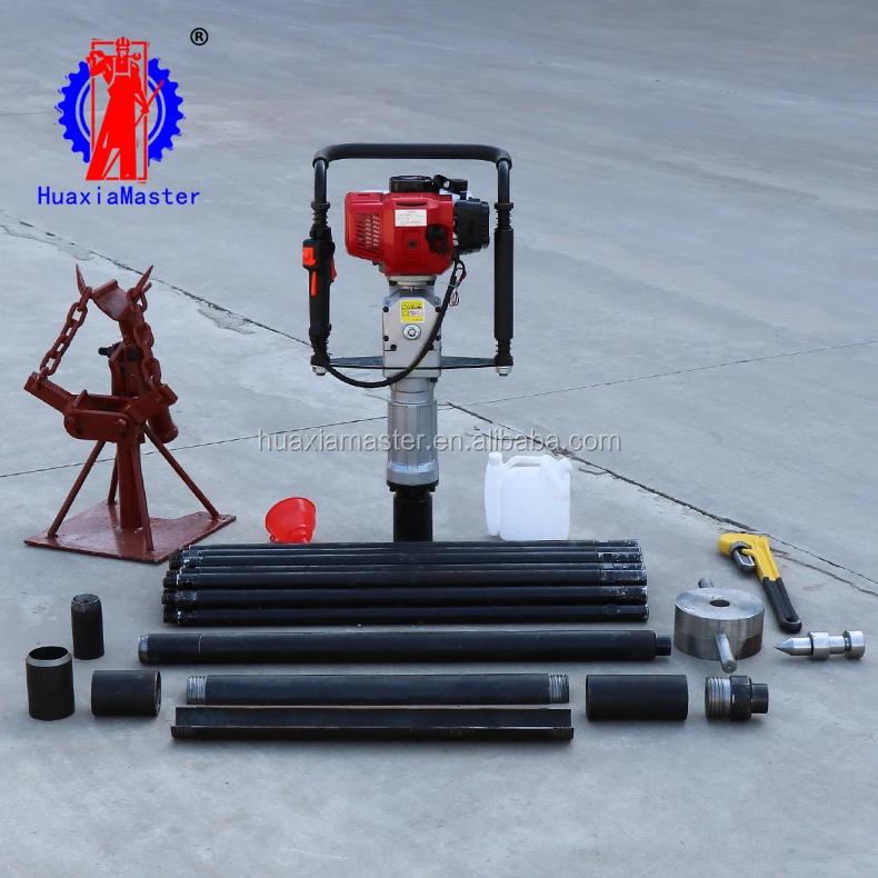 Qtz-3 High Efficiency Portable Earth Drilling Rig Core Sample Drilling ...