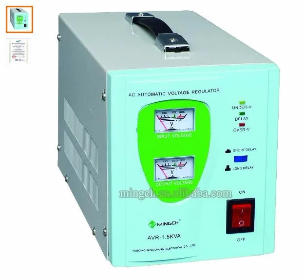 Single Phase AVR 110V 220V Relay Control Type 500VA 1KVA 2KVA 3KVA 5KVA ...