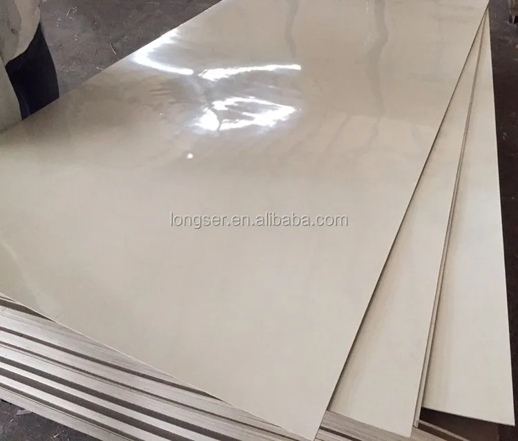 3mm High Glossy Polyester White Color Plywood - Buy White Color Plywood ...