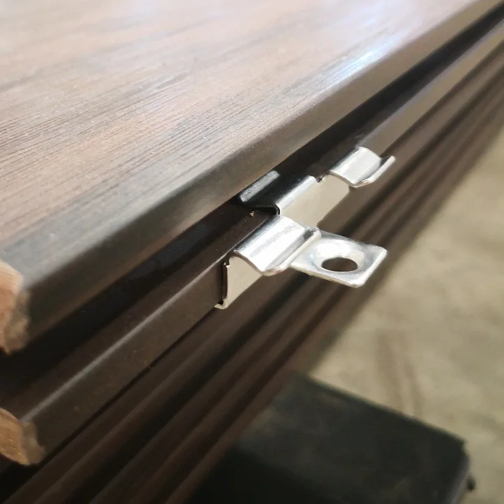WPC Decking 304 Stainless Steel Clips - Durable & Versatile
