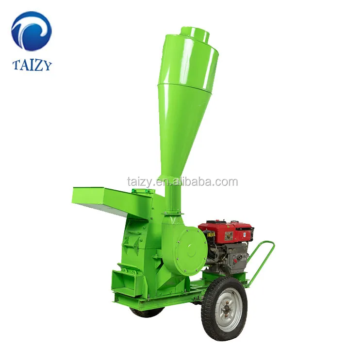 Diesel Engine Maize Grinding Hammer Mill With Cyclone - Buy Hammer Mill ...