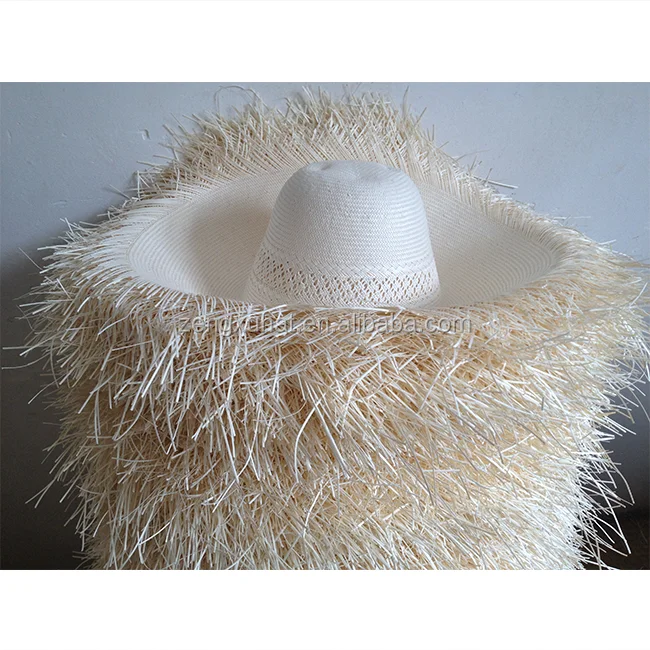 Wholesale 5 Bu 2x2 Chino Glazed Paper Straw Hat Bodies