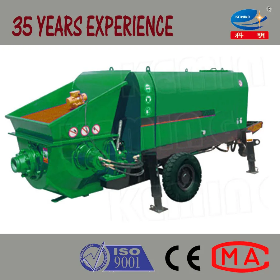 Ready Mix Concrete Pump Truck Trailer Concrete Pump - Buy Ready Mix ...