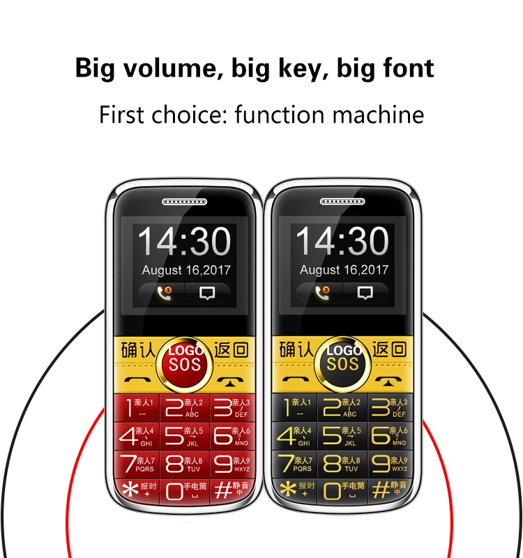 1.77inch Senior Phone With Sos Button Loud Speaker Cell Phones - Buy 1 ...
