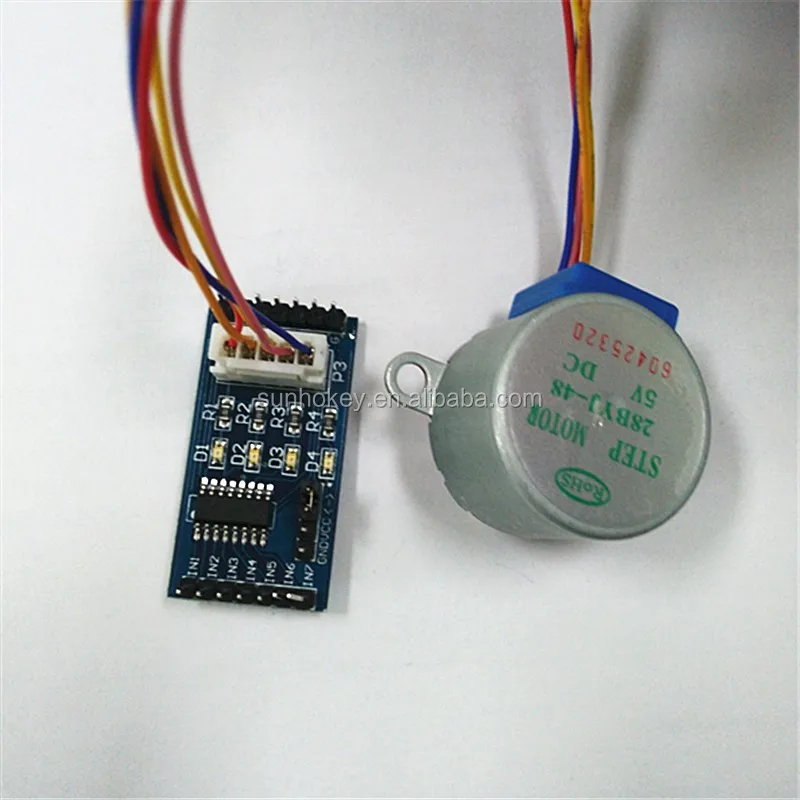 Rohs Dc 5v Step Motor 28byj-48 With Schrittmotor-set S-spsm-5v Board ...