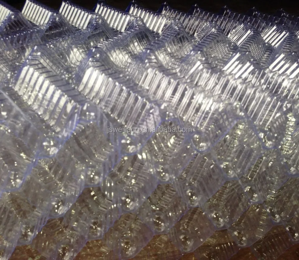 750*any Length Pvc Cooling Tower Filler/pvc Corrugated Sheet For ...