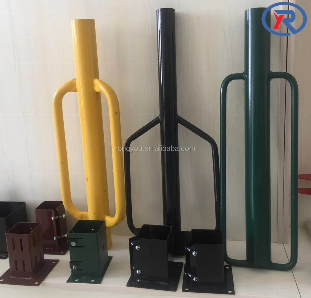 60cm Manual Hand Steel Fence Tool Y Stat Picket Dropper t Post Driver ...