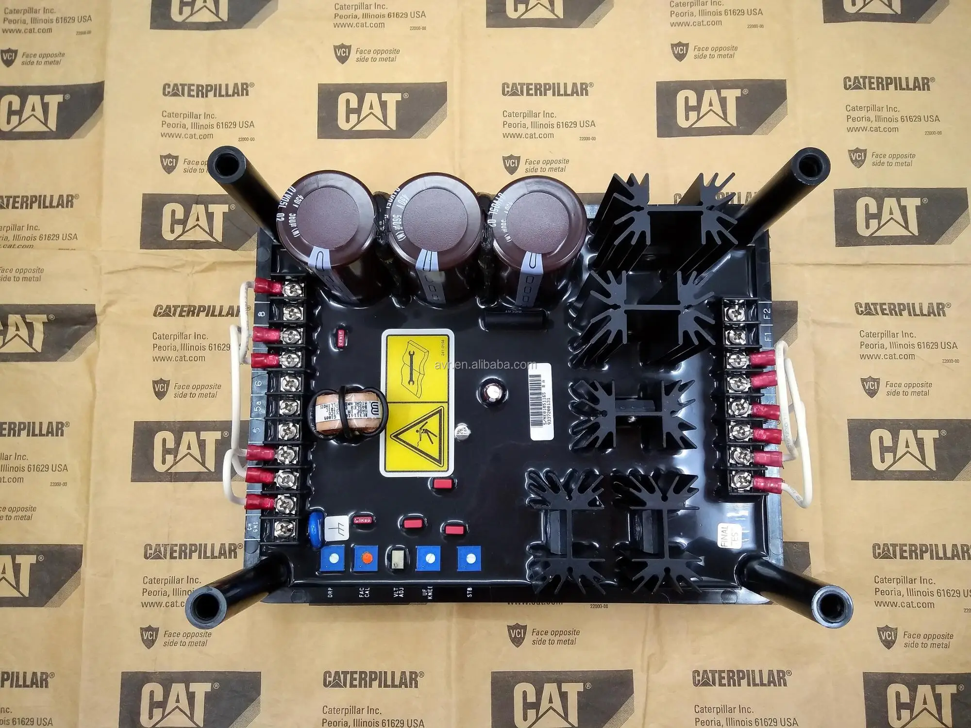 Regulador de voltaje del generador genuino AVR VR6 para generador CAT