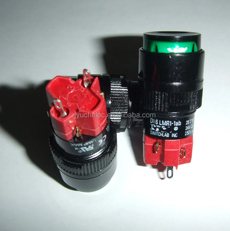 Taiwan Round Button Switch Auto Reset Welding Type D16lmr1-1abgg - Buy ...
