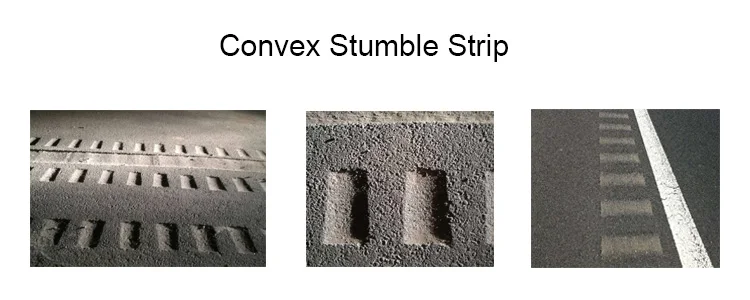 WIPIN rumble strip machine on highway, Concrete asphalt milling machine ...