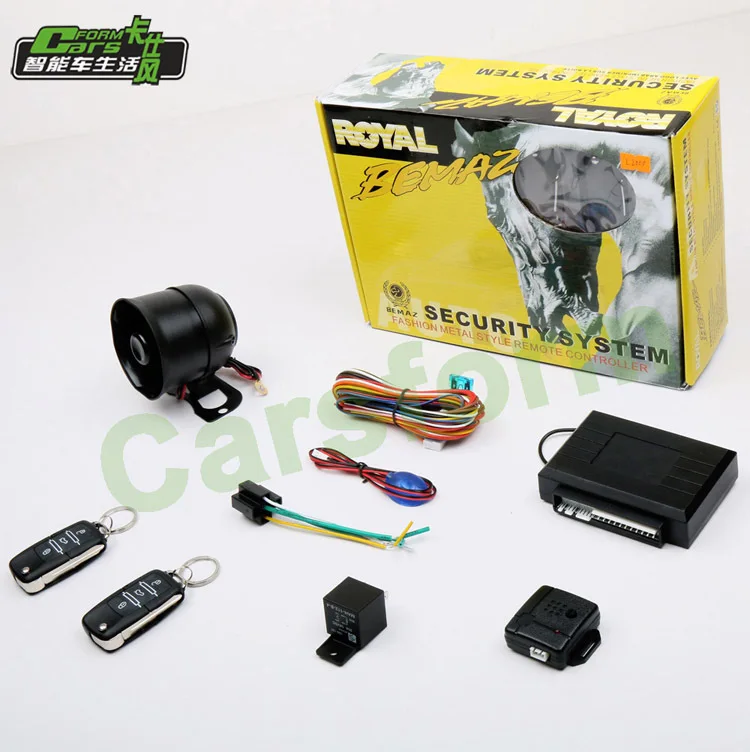 Royal Bemaz Car Security System Manufacturer Oem Auto Alarm - Buy Royal ...