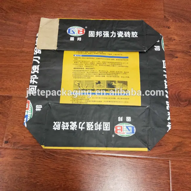 20kg Stand Up Kraft Paper Cement Packaging Bag/sacks For Chemical ...
