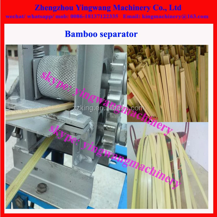Bamboo Processing Machine For Bamboo Batten Splint Strip Stick Pieces ...