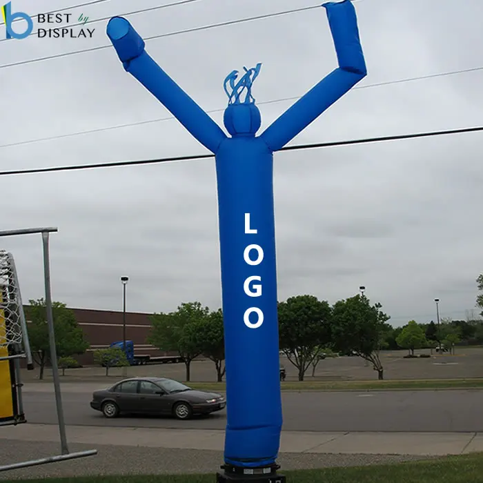 Custom Advertising Inflatable Air Man / Inflatable Sky Dancer With Logo ...