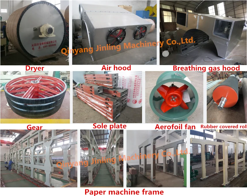 10 Tons Per Day Jumbo Roll Paper Making Machine Craft Paper Production ...