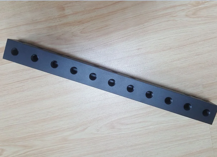 Stainless Steel Multi Channel Aluminum Air Distribution Manifold Block ...