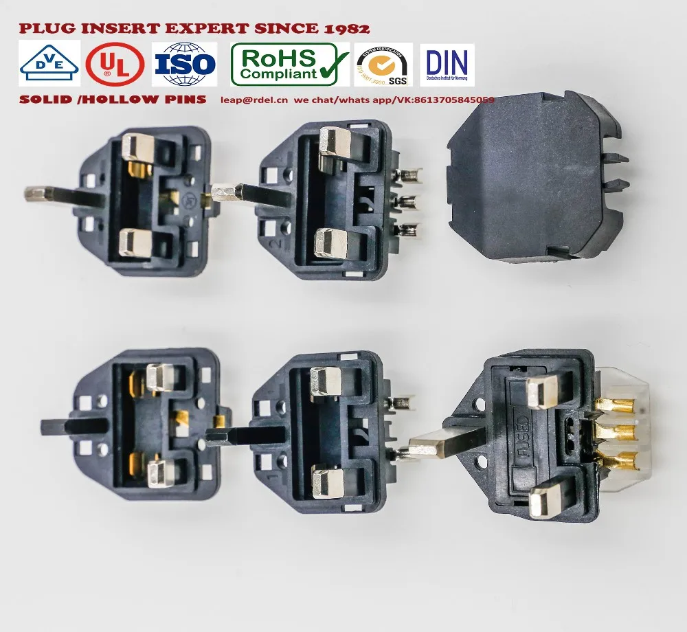 UK Plug Insect Bussmann Fuse 13A XUK-113 UK Insert Plug Insert Factory ...