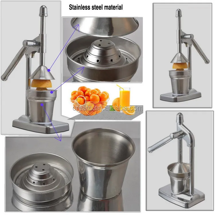 Orange Juice Machine,Manual Juice Machine,Hand Press Juicer - Buy Hand ...