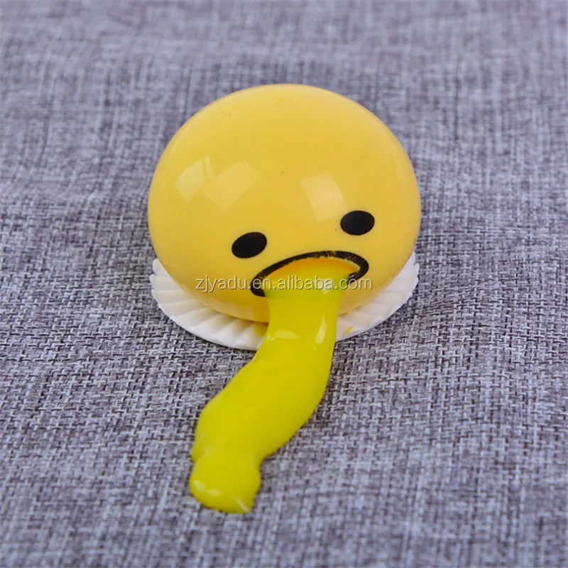 Christmas Gift Funny Lay Eggs Vomit Egg Toy Squeezed Fidget Toy ...