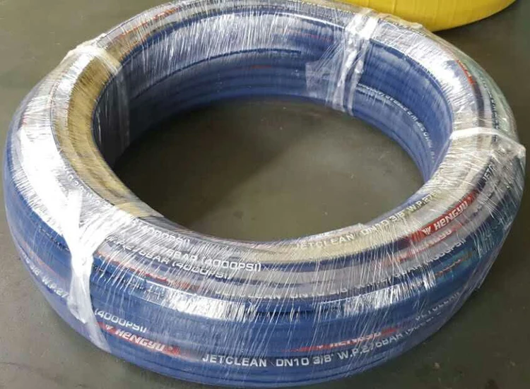 High Pressure Sel Standard Hydraulic Car Washing Hose Rubber Made ...