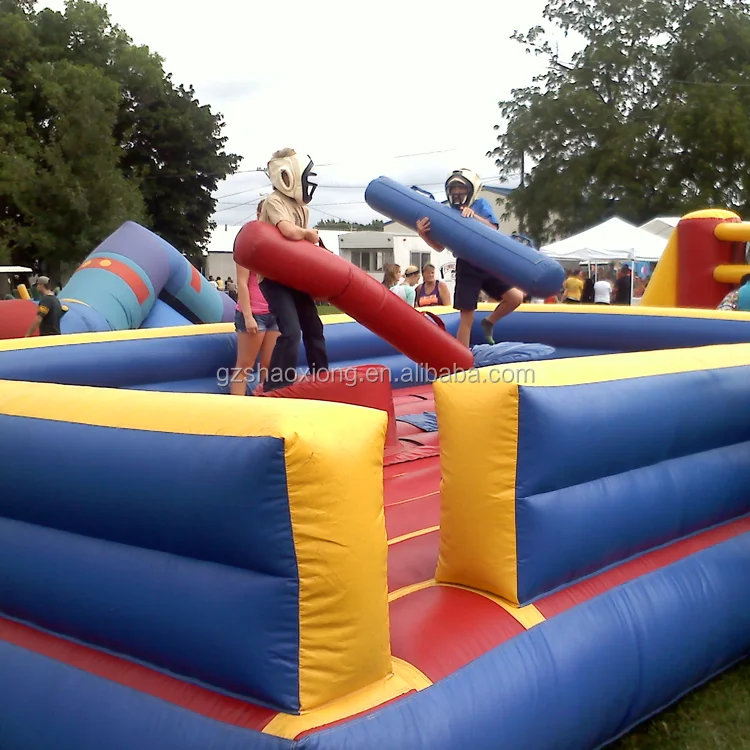 Custom Inflatable Pedestal Gladiator Jousting Games