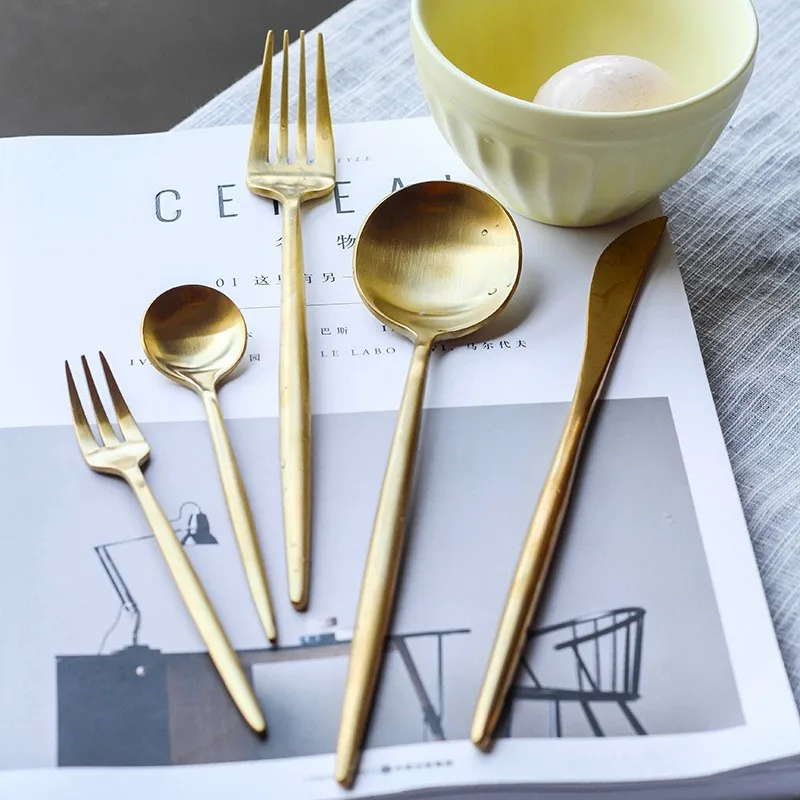 Amazon Popular Personal Cutlery Set Stainless Steel Cutlery Dinnerware ...