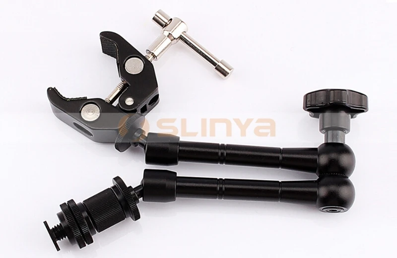 11" Adjustable Magic Arm Super Clamp Mount Kit For Camera Dslr Rig Z96 ...