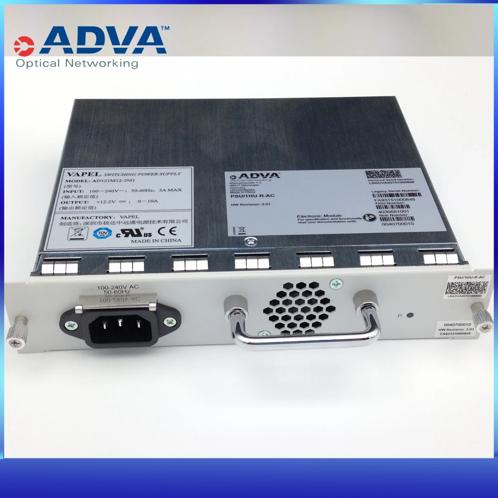 Adva Fsp3000r7 Dwdm Equipment Fiber Optic Transmitter And Receiver
