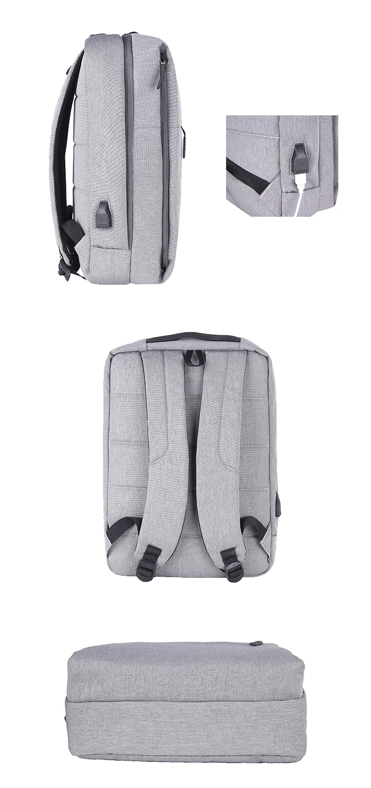 Smart Anti Theft Thief Water Proof Mochila Kids Usb Charging Rucksack ...