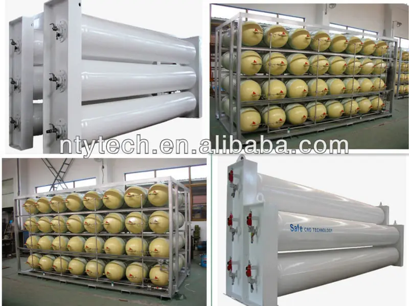 3 Jumbo Tube Cascade For Cng Gas Storage Or Natural Gas Cylinder ...
