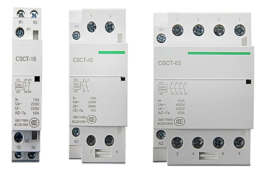 Household Contactor 1p 16a Ac Magnetic Contactor - Buy Contactor,Home ...