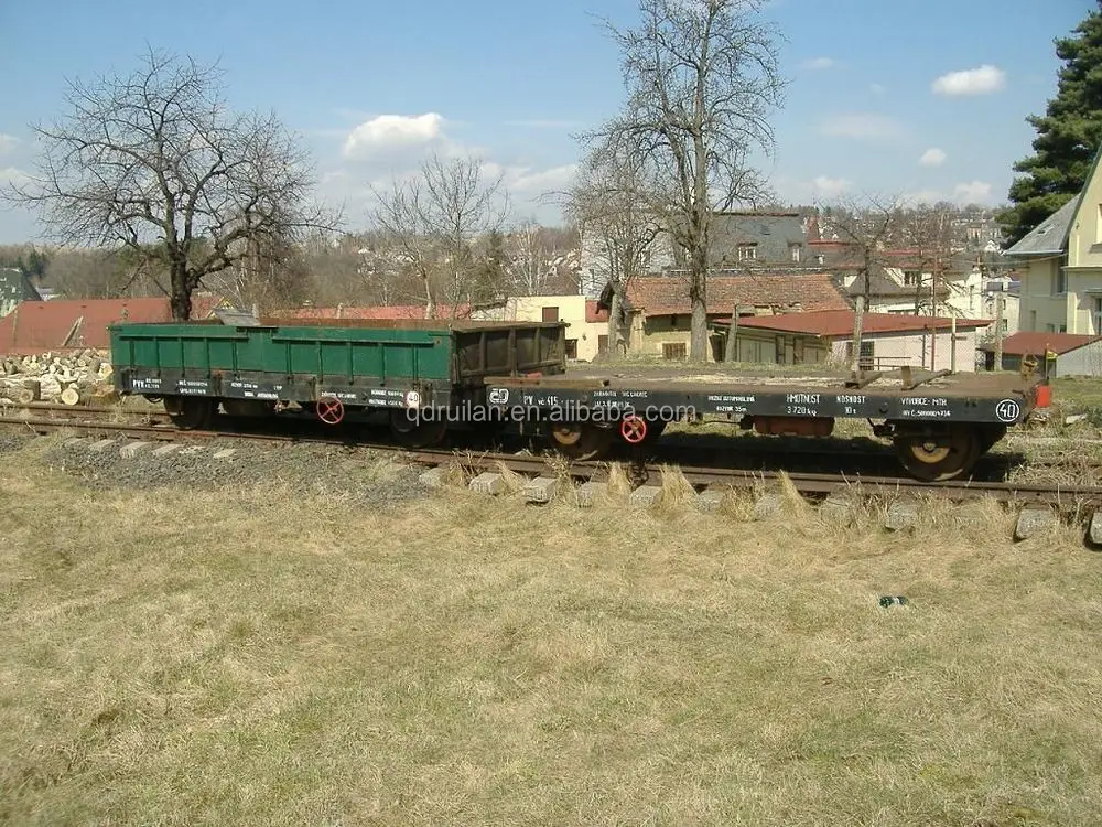 Used Railway Flat Wagon ; Container Wagon - Buy Wagon,Container Flat ...