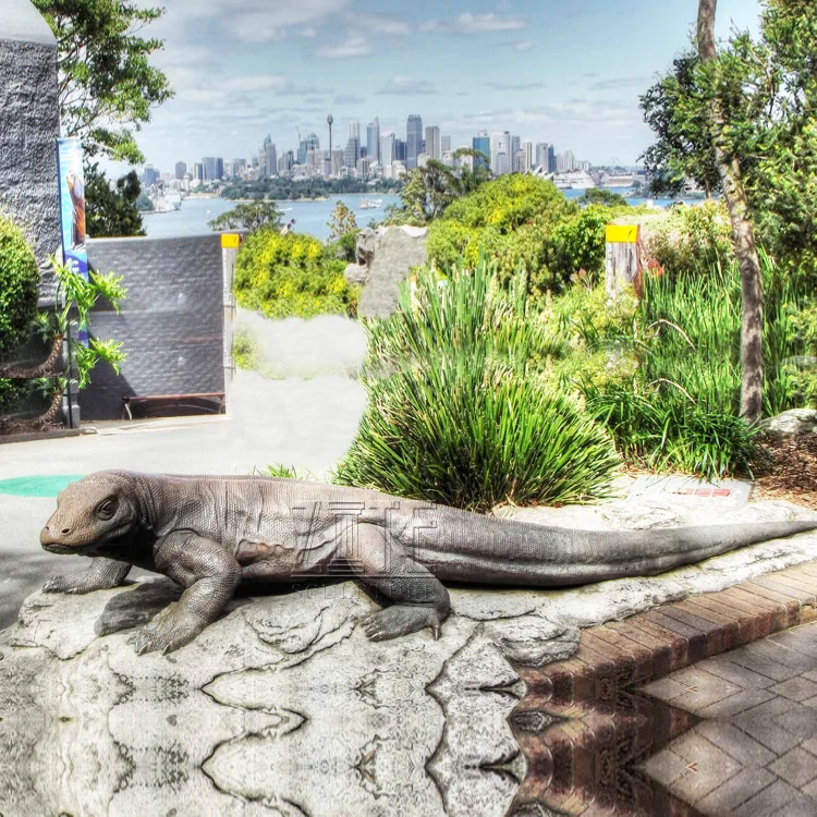 Metal Animal Statue Bronze Lizards Statue For Garden Decoration - Buy ...