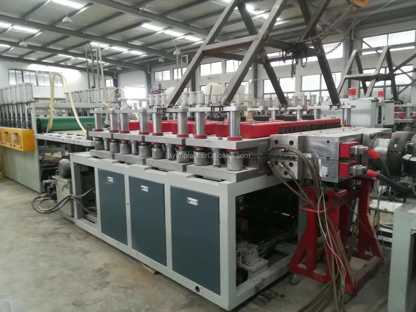 Plastic Pvc Foaming Board Production Line/ Panel Sheet Making Extrusion ...