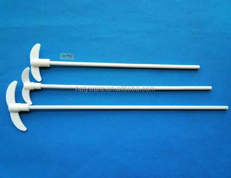 25mm to 60cm Folding Centrifugal PTFE 2 Blade Stirrer Shaft