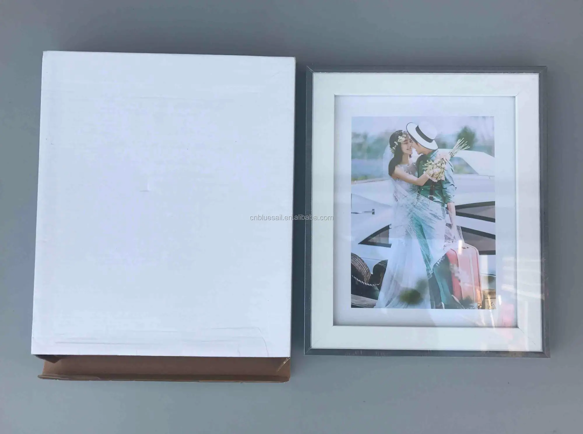 8x10 Inch Picture Frame Made Of Mdf And High Definition Glass Display ...